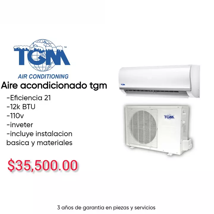 Corotos | Aires Acondicionado TGM
