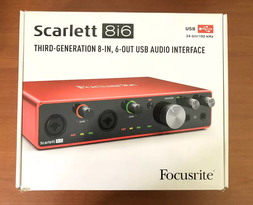 Corotos | Interfaz Focusrite 8i6 3rd Gen