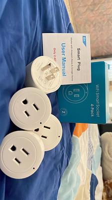 Corotos | Conectores Inteligente ESICOO - Paquete de 4, Conecta con Alexa
