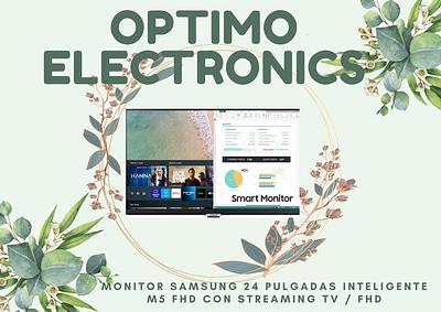 Corotos | MONITOR SAMSUNG 24 PULGADAS INTELIGENTE M5 FHD CON STREAMING TV / FHD