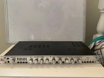 Corotos | Preamplificador de micrófono de tubo DBX 376 Channel Strip ...