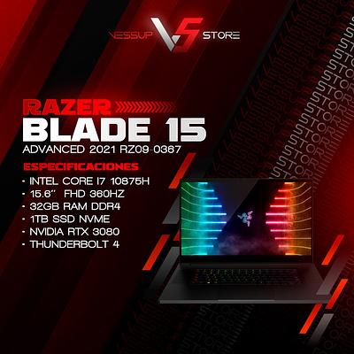 Corotos | LAPTOP RAZER BLADE 15 ADVANCED 2021 |RTX 3080|I7 10875H |32GB ...