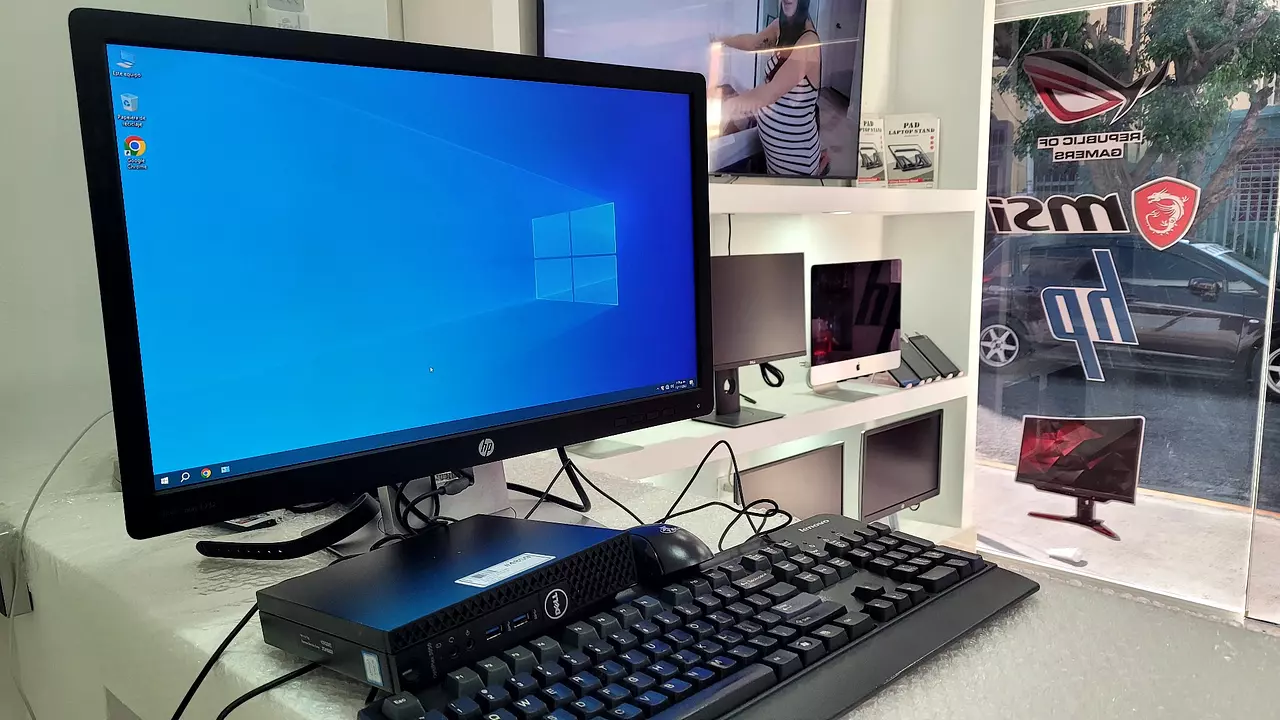 Corotos | Combo Monitor hp 24 Pulg CPU i5 7ma Ram 8gb ddr4 Disco 256gb ...