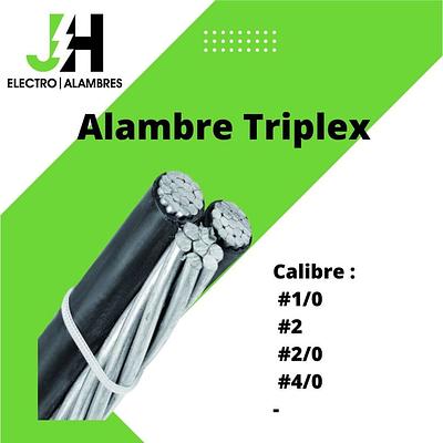 Corotos | Alambre triplex Calibre #1/0 #2, #2/0, #4 y #4/0