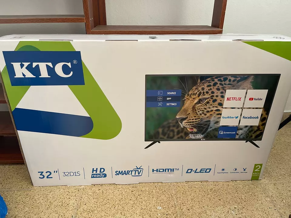 Corotos | Tv Ktc 32 pulg 32d1s en 8k NUEVA en su CAJA sin DESTAPAR