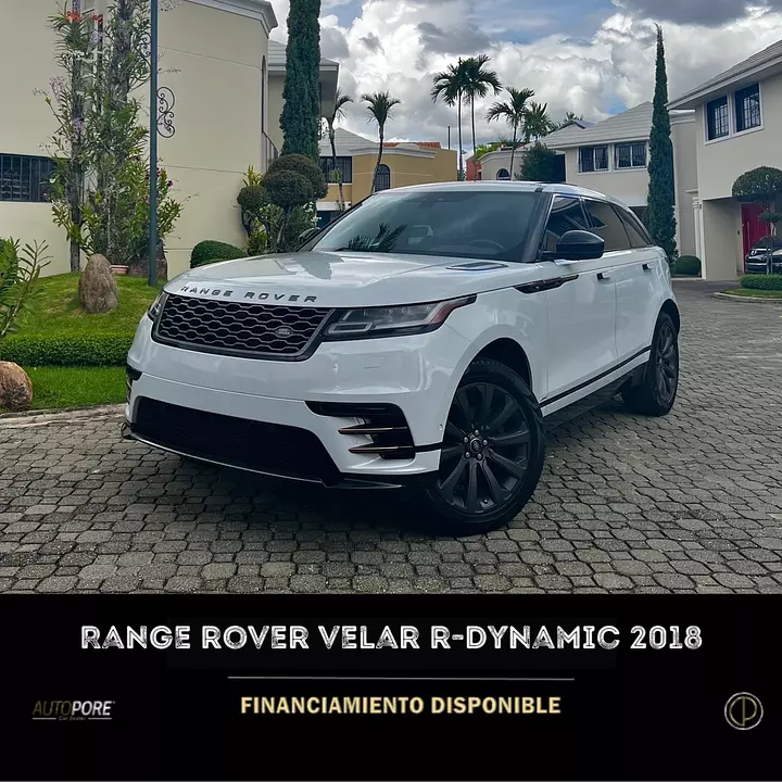 Corotos | Range Rover Velar R-Dynamic 2018 - CLEAN CARFAX RECIÉN IMPORTADA