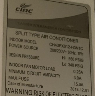Corotos | Aire Acondicionado Inverter 12,000 BTU CIAC HIWALL Hasta 18 ...