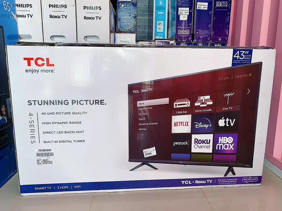 Corotos | TCL 43" Class 4K (2160p) Smart LED TV (43S451) Nueva sellada ...