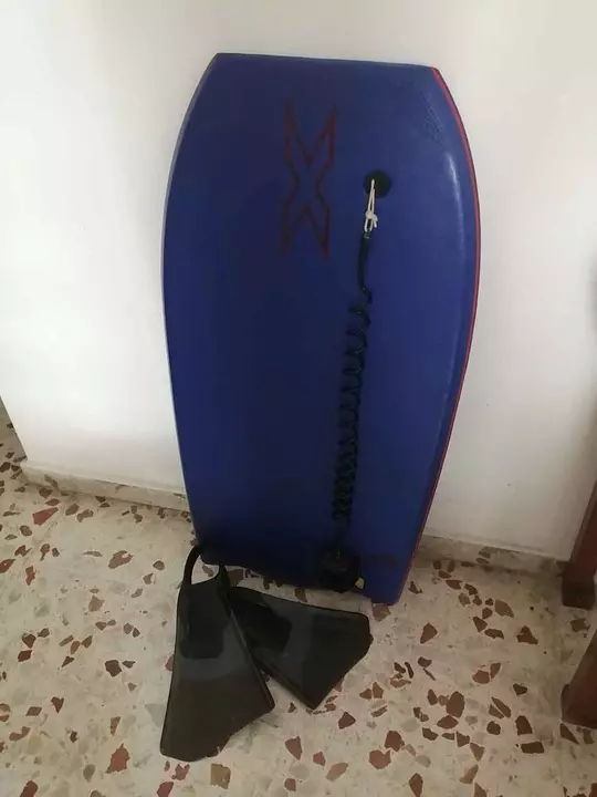 Corotos | Combo Tabla para Body Surf MXQ 7 + chapaletas + Power