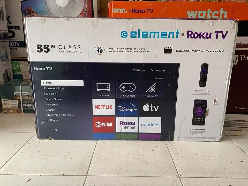 Corotos | SMART TV ELEMENT 55 4K ROKU FULL HD