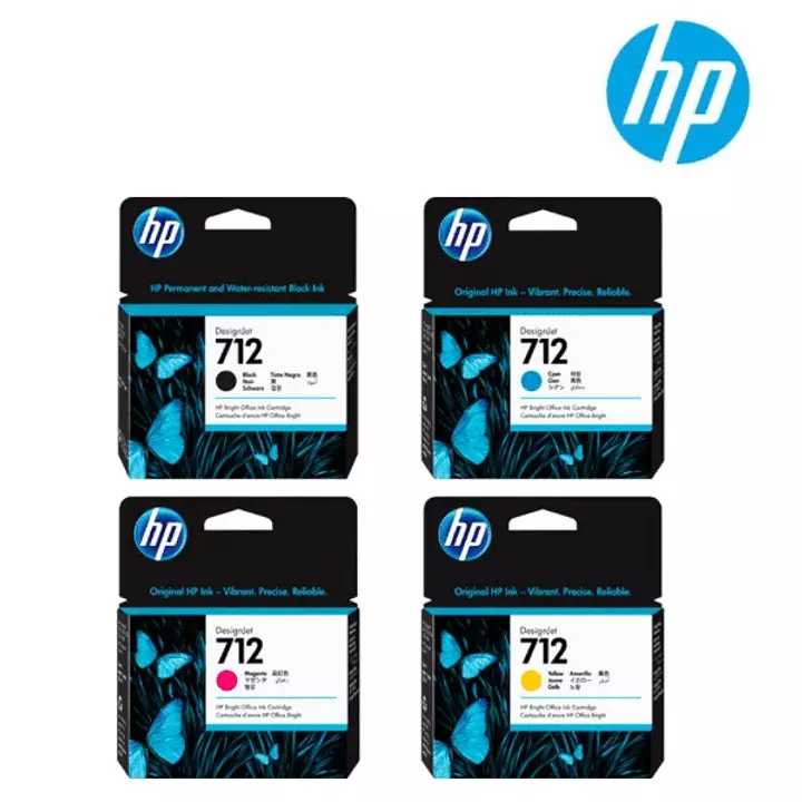 Corotos | CARTUCHOS ORIGINALES HP 712 PARA PLOTTERS ,DESIGNJET EN TODOS ...