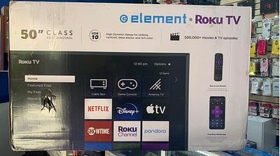 Corotos | SMART TV ELEMENT 55 4K ROKU FULL HD