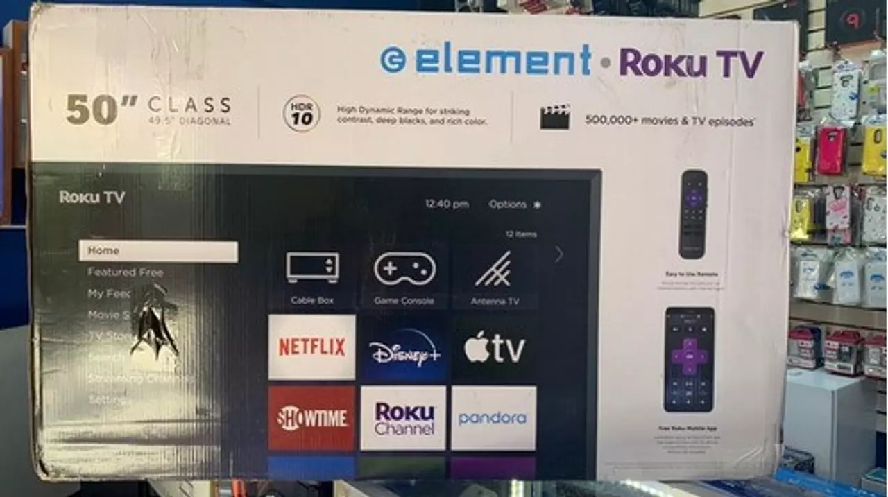 Corotos | SMART TV ELEMENT 55 4K ROKU FULL HD