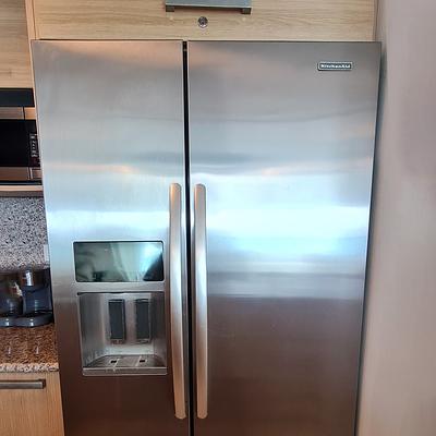 Corotos | Nevera KitchenAid, Doble Puerta, 22.7 CU. FT. Modelo ...