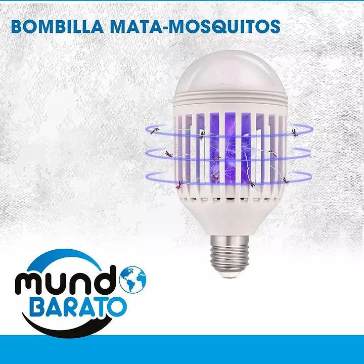 Corotos | mata mosquitos electrico tipo bombillo zancudo lampara led ...