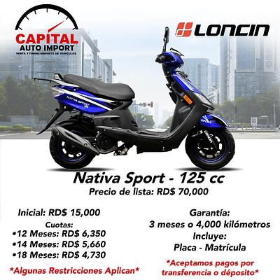 Corotos | Loncin Nativa Sport 125cc (LX 125T-C)