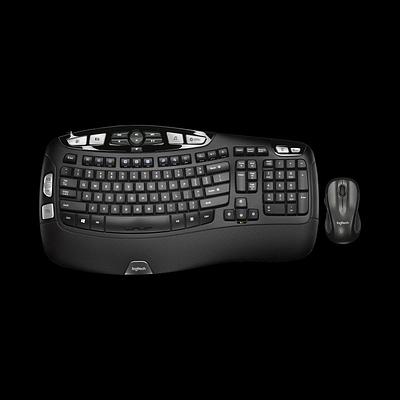 Corotos | Combo de teclado inalámbrico ergonómico y Mouse Logitech MK350