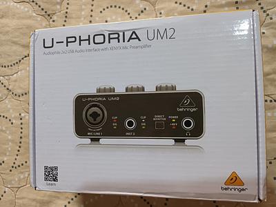 Corotos | Interfaz de Audio Behringer Euphoria UM-2