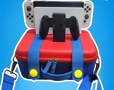 Corotos | Nintendo switch oled con su bulto y todos los accesorios