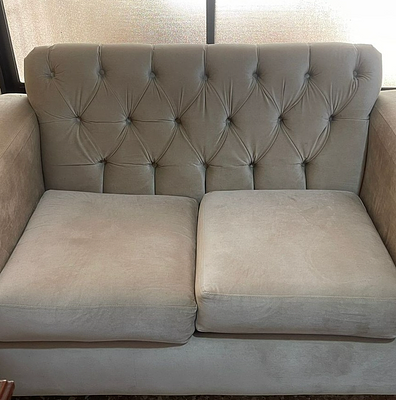 Corotos | SE VENDEN MUEBLES COLOR CREMA DE SALA DE 3 Y 2 PLAZAS