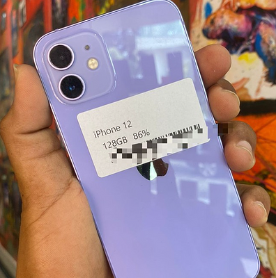 Corotos | IPhone 12 normal 128GB Morado 🔋 Bateria: 86%